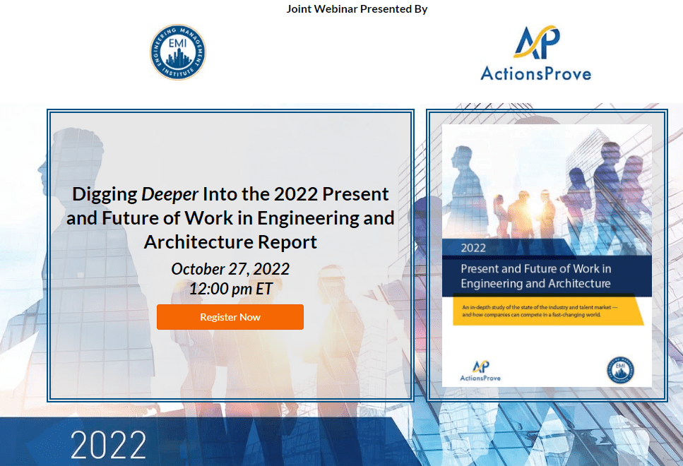 Present and Future of Work in Engineering and Architecture Webinar ...