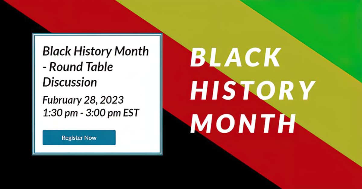 Black History Month - Round Table Discussion